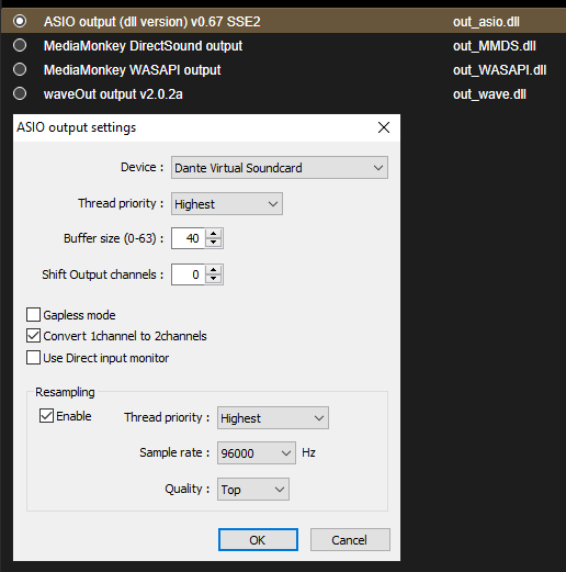 Asio output setting change following a reboot - MediaMonkey forum